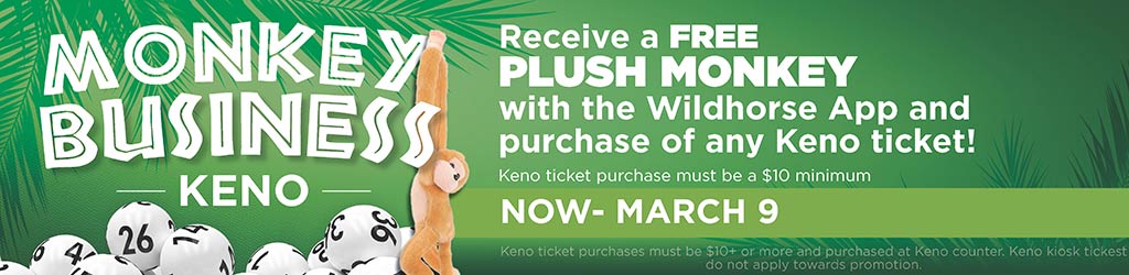 Keno | Wildhorse Resort & Casino